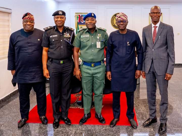 Sanwo-olu’s aide-de-camp, silas tsado decorated with new rank as ...